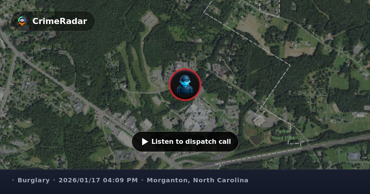 Apparent break-in reported near Sterling St, Morganton NC | CrimeRadar