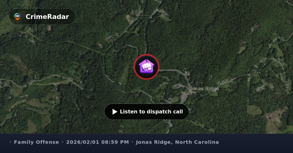 Deputies respond to domestic dispute in Jonas Ridge, Jonas Ridge NC ...