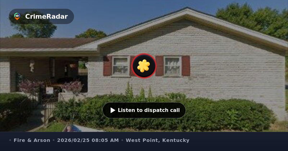 Structure fire reported on Main Street in West Point, West Point KY ...