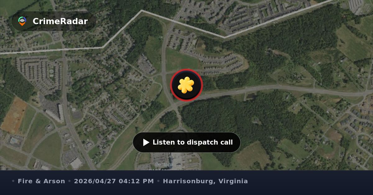 Man runs into woods after shoe fire near hospital, Harrisonburg VA ...