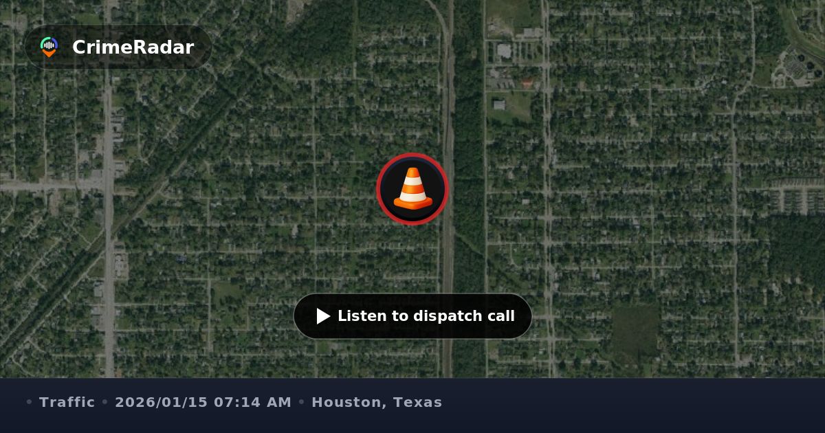 Crash victim requests medical help near North Wayside, Houston TX ...