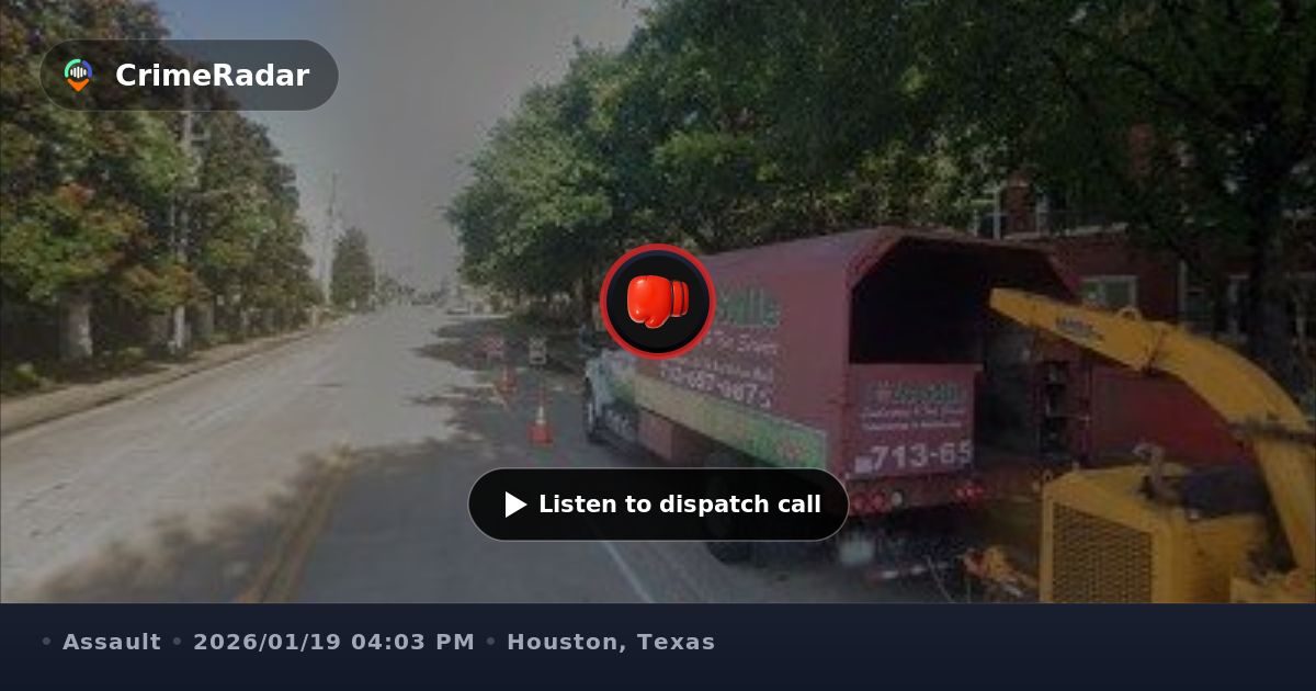 Officer assaulted near Buffalo Bayou Park, Houston TX | CrimeRadar