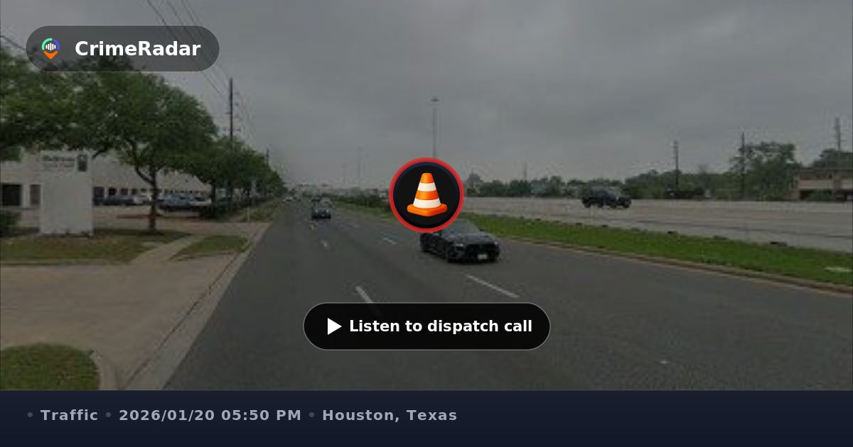 Traffic stop near West Sam Houston Pkwy, Houston TX | CrimeRadar