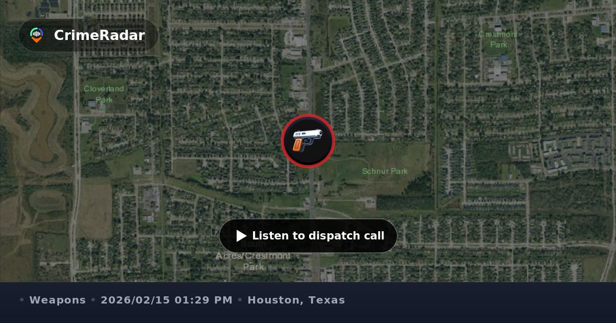 Suspect flees storage unit break-in; firearm drawn on suspect, Houston ...