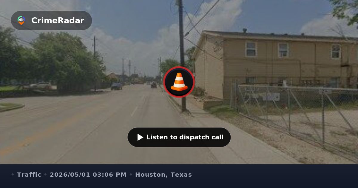 Pickup truck crash on North Main Street, Houston TX | CrimeRadar