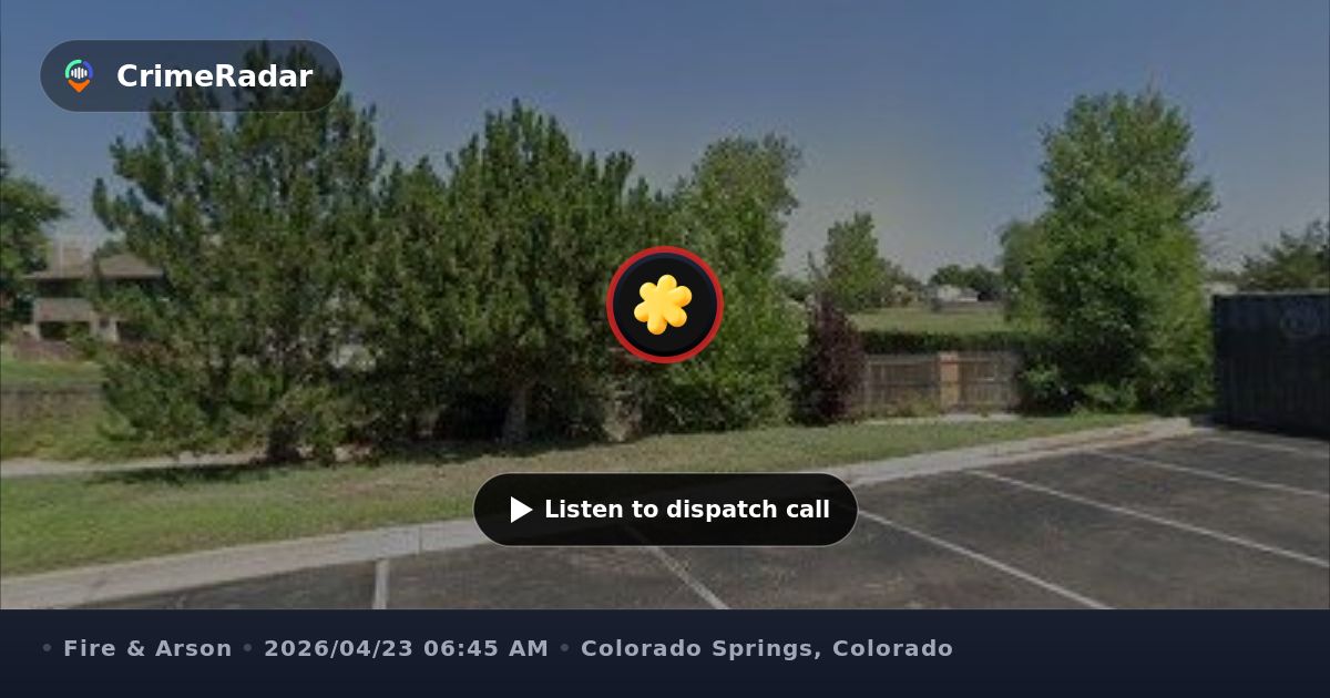 Second alarm structure fire on Hunting Meadows Circle, Colorado Springs ...