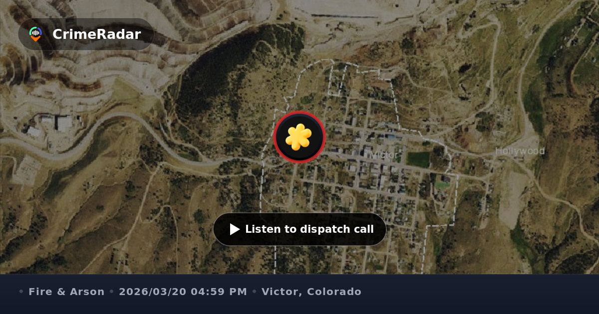 Smoke in Victor traced to distant wildfire drift, Victor CO | CrimeRadar