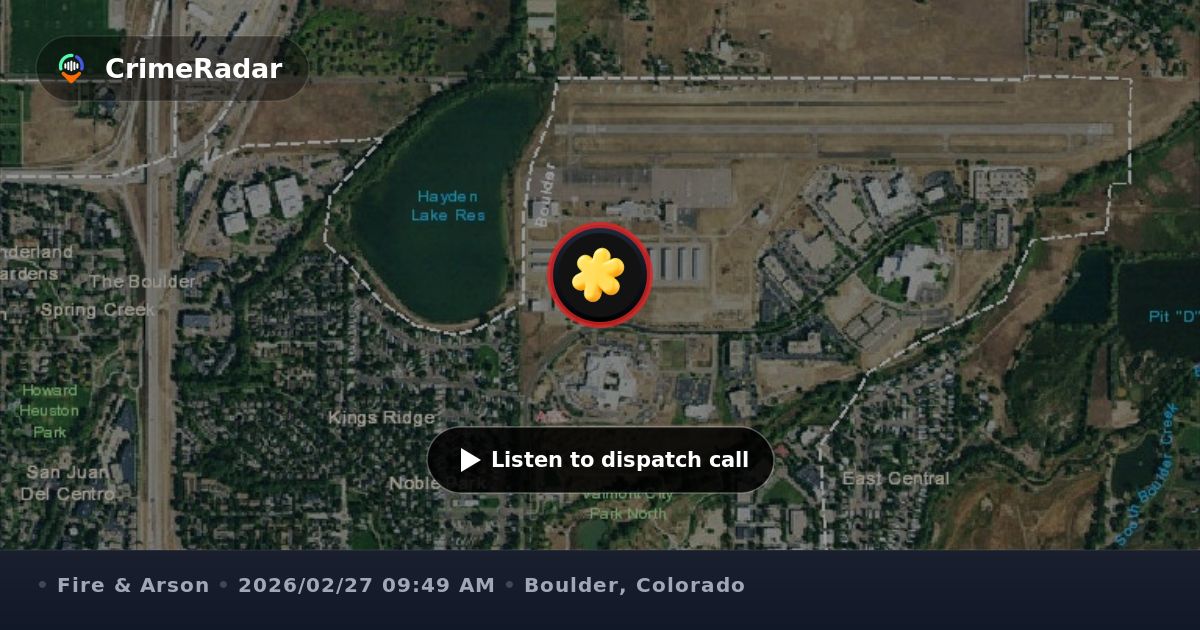 Fire crews investigate outdoor sulfur odor at Kaiser, Boulder CO ...