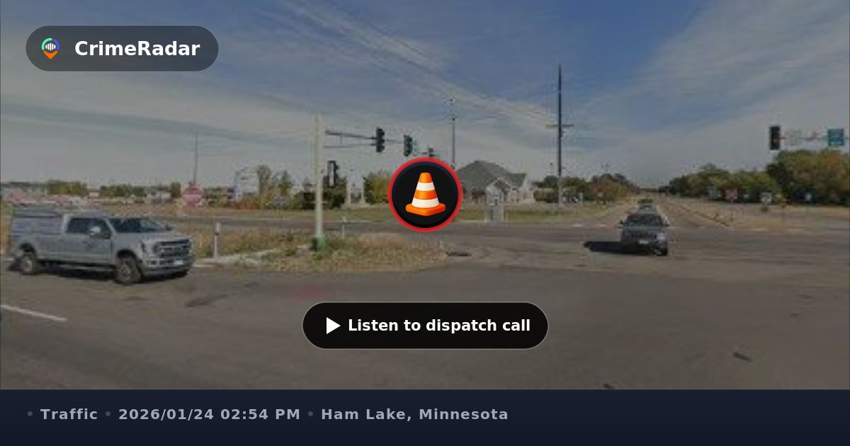 Motorist assist near Highway 65 and Bunker Lake Blvd, Ham Lake MN ...