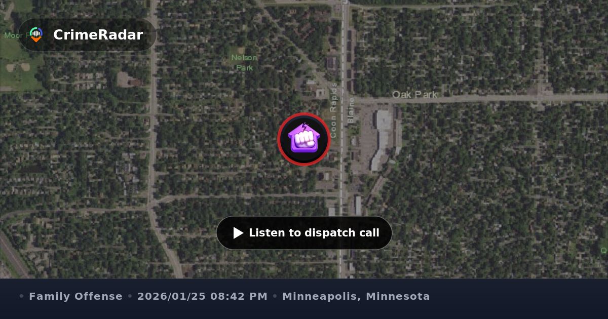 Deputies respond to possible domestic incident, Minneapolis MN | CrimeRadar