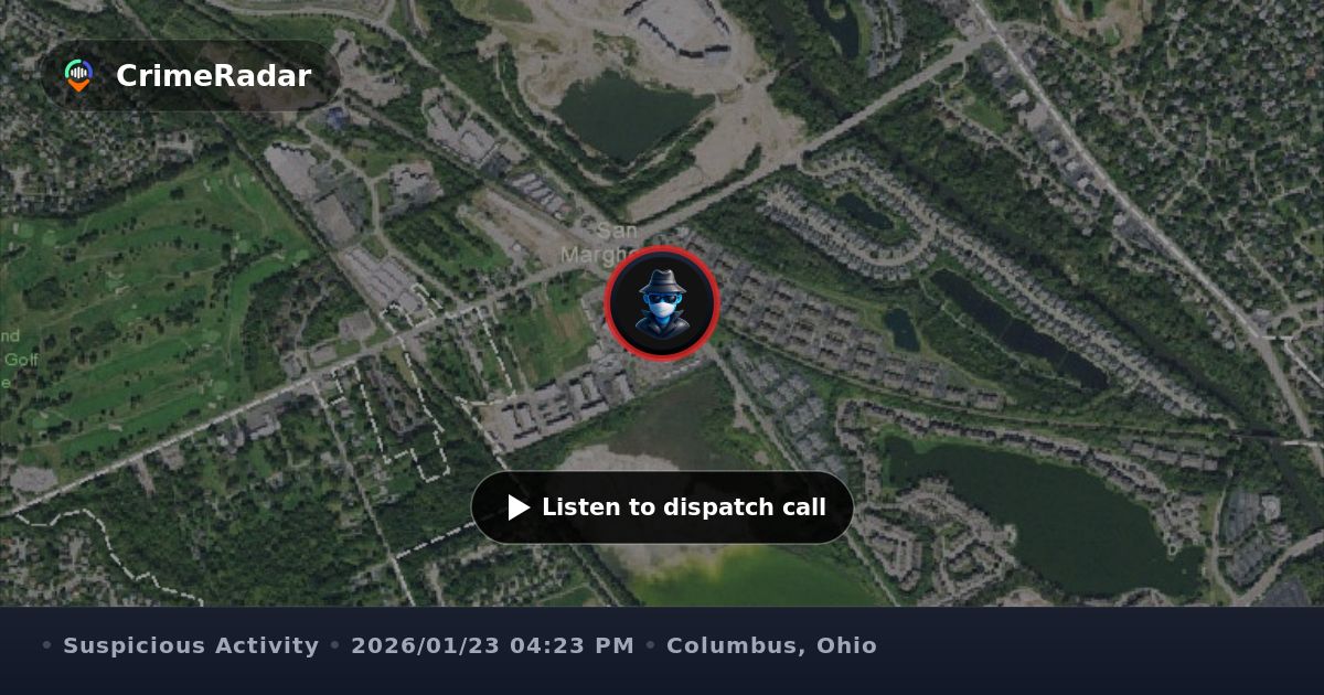 Possible distress call near Marblevista Blvd, Columbus OH | CrimeRadar