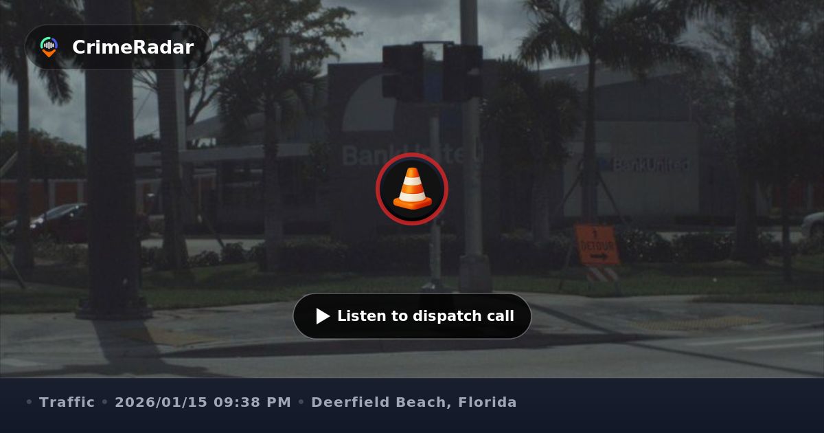 Traffic crash near Powerline and Sample roads, Deerfield Beach FL ...