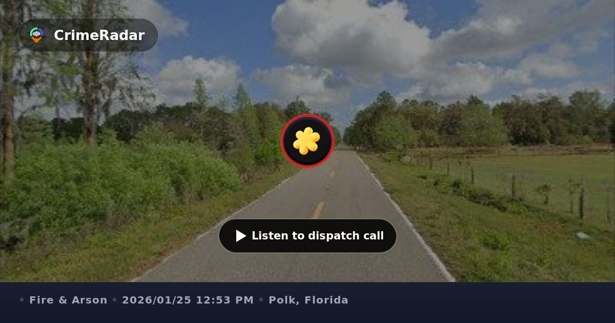 Crews tackle brush and structure fire near Sweet Hill Rd, Polk County ...