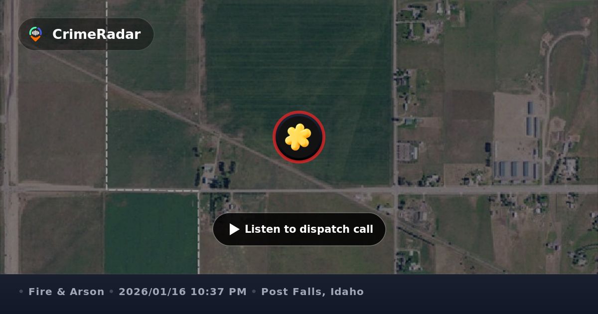 Fire crews respond to house fire near Aquila Ave, Post Falls ID ...