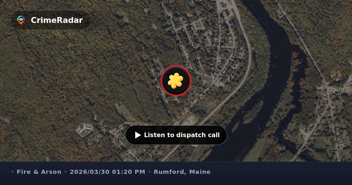 Fire crews check contained outdoor smoker in Rumford, Rumford ME ...