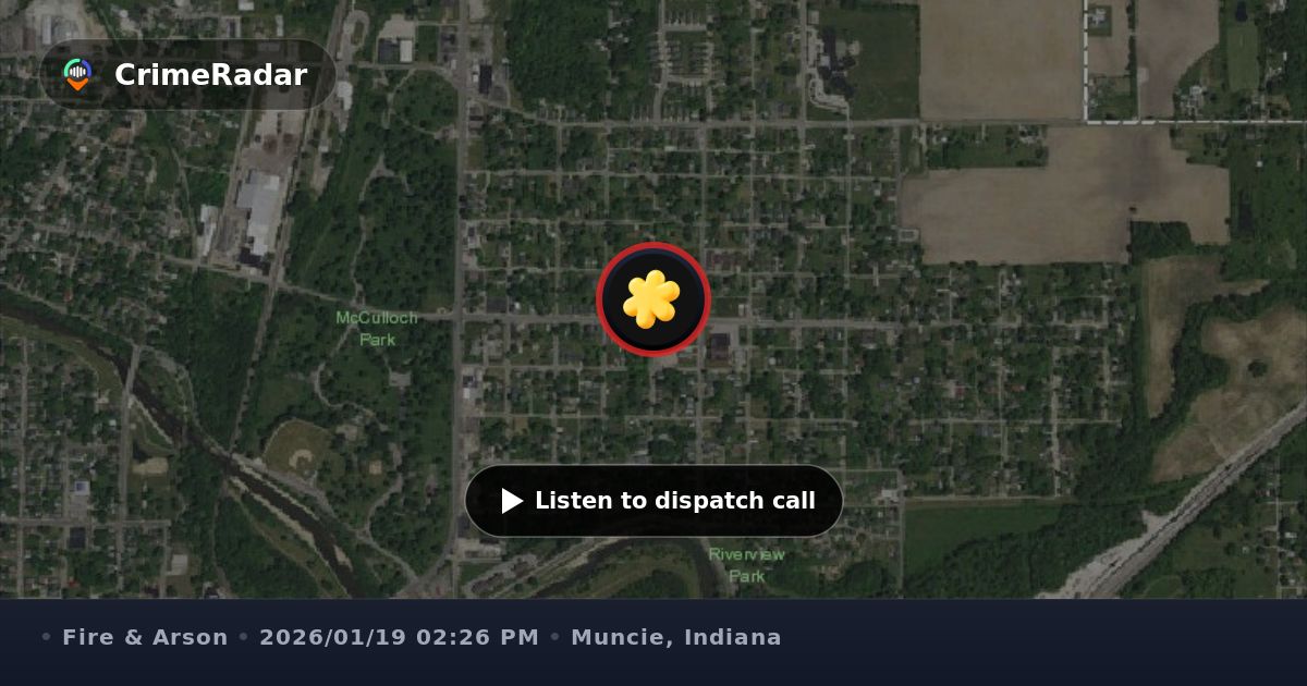 Fire crews investigate commercial alarm on Macedonia Ave, Muncie IN ...