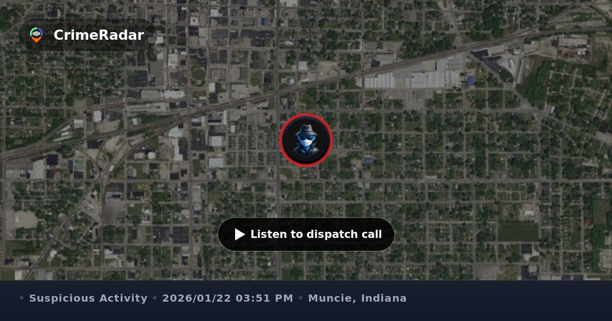 Officers requested for security checks at youth club, Muncie IN ...