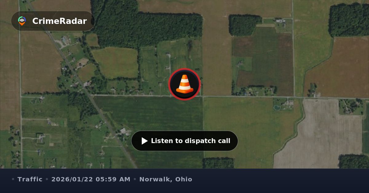 Traffic accident near Route 20 and Walmart, Norwalk OH | CrimeRadar