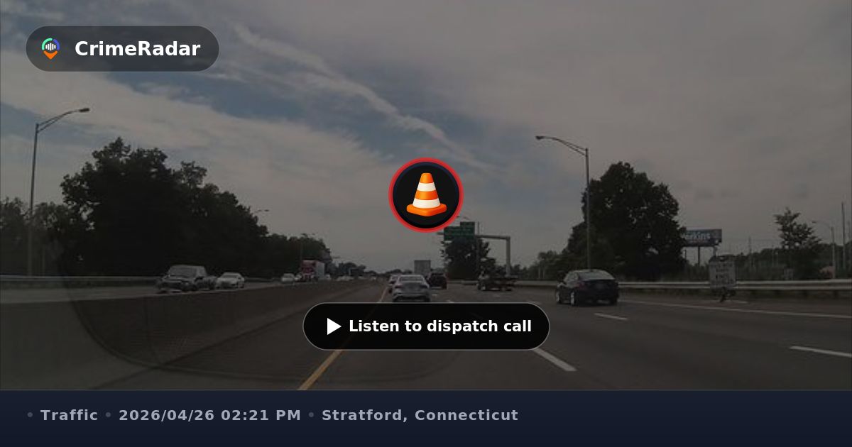 Multi-vehicle crash on I-95 in Stratford, Stratford CT | CrimeRadar