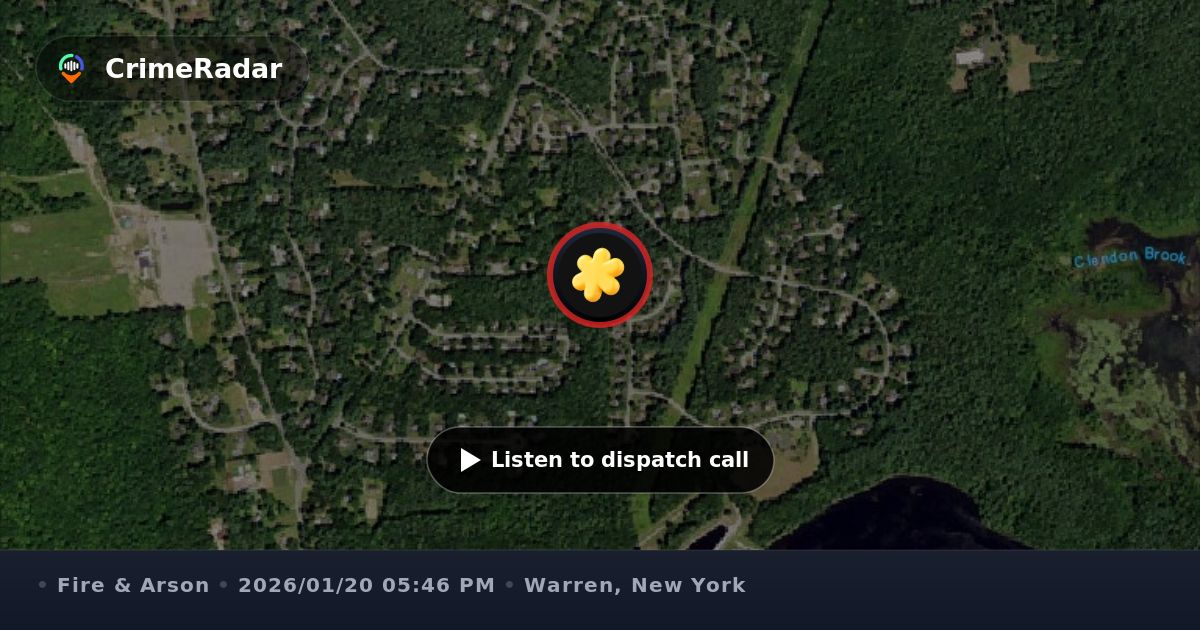 Firefighters respond to malfunctioning stove on Chapman Court, Warren ...