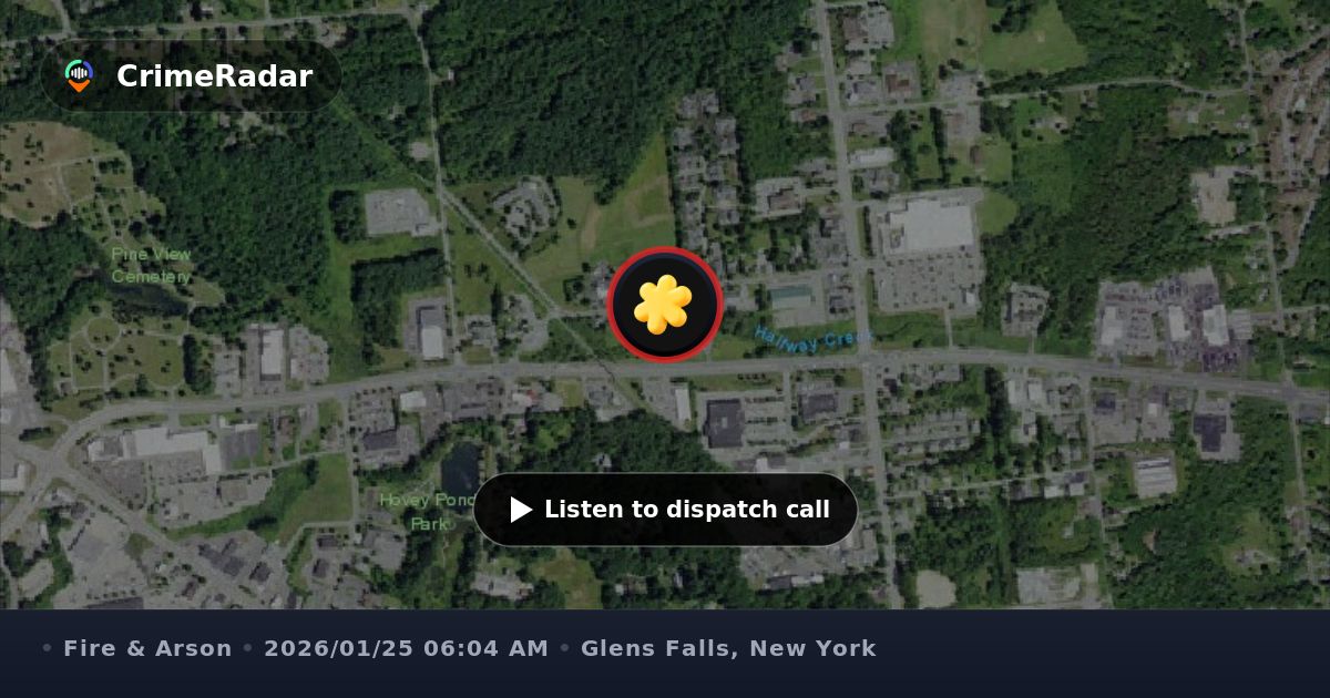 Fire crews check alarm at commercial site on Bay Rd, Glens Falls NY ...