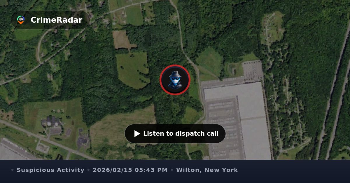 911 open-line call at Target distribution center, Wilton NY | CrimeRadar