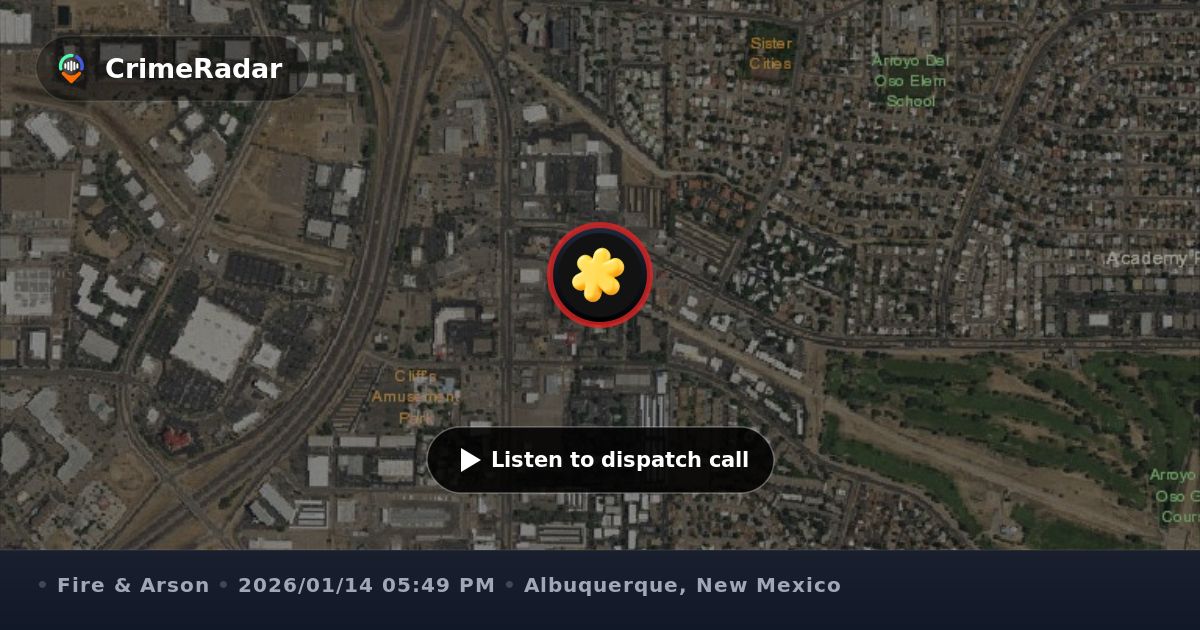 Fire crews respond to alarm near Academy Rd NE, Albuquerque NM | CrimeRadar