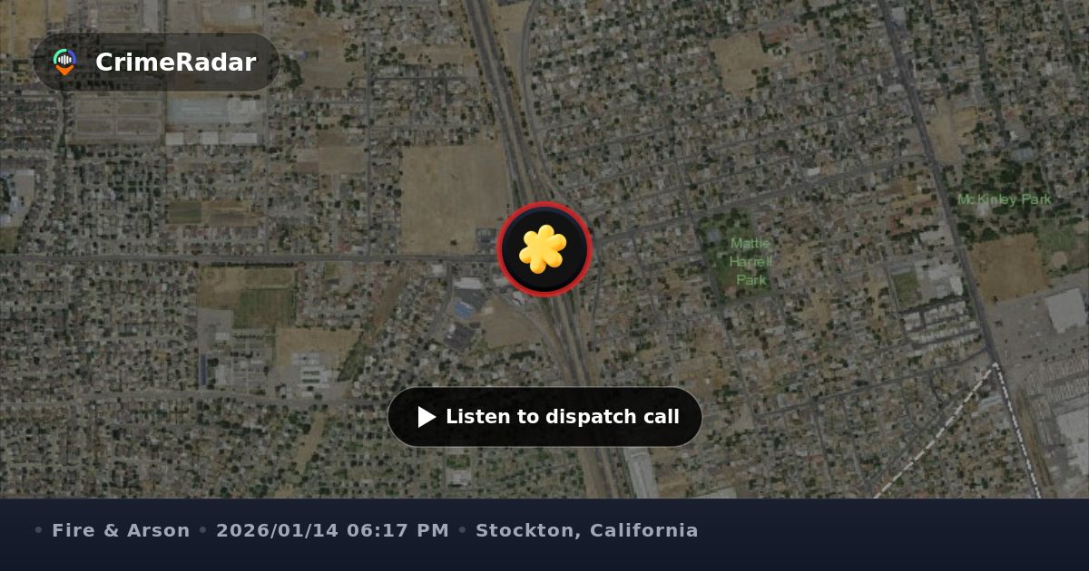 Fire crew responds to sparking outlet on Boston Ave, Stockton CA ...