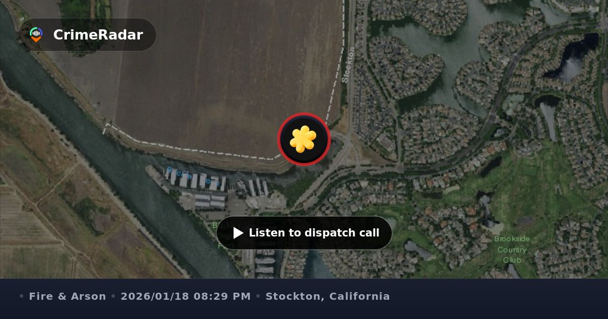 Fire crews respond to hazmat alert near Pebble Beach Dr, Stockton CA ...