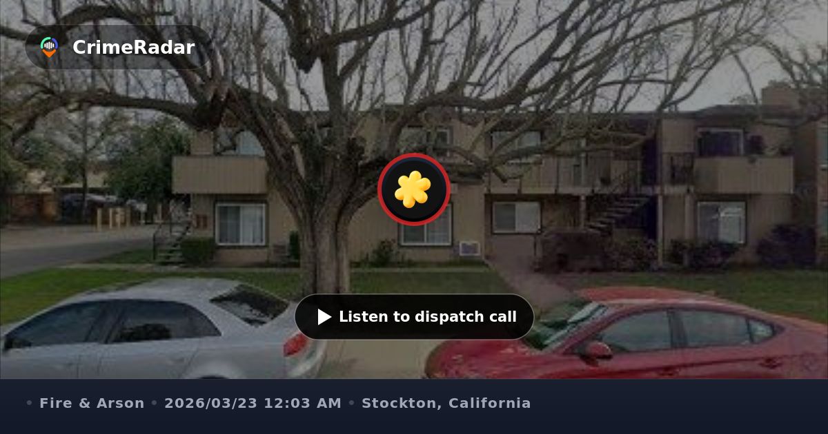 Multiple dumpster fires suspected as arson, Stockton CA | CrimeRadar
