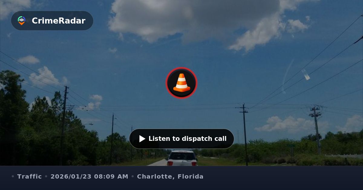 Multiple vehicle crash near Kings Highway, Charlotte County FL | CrimeRadar