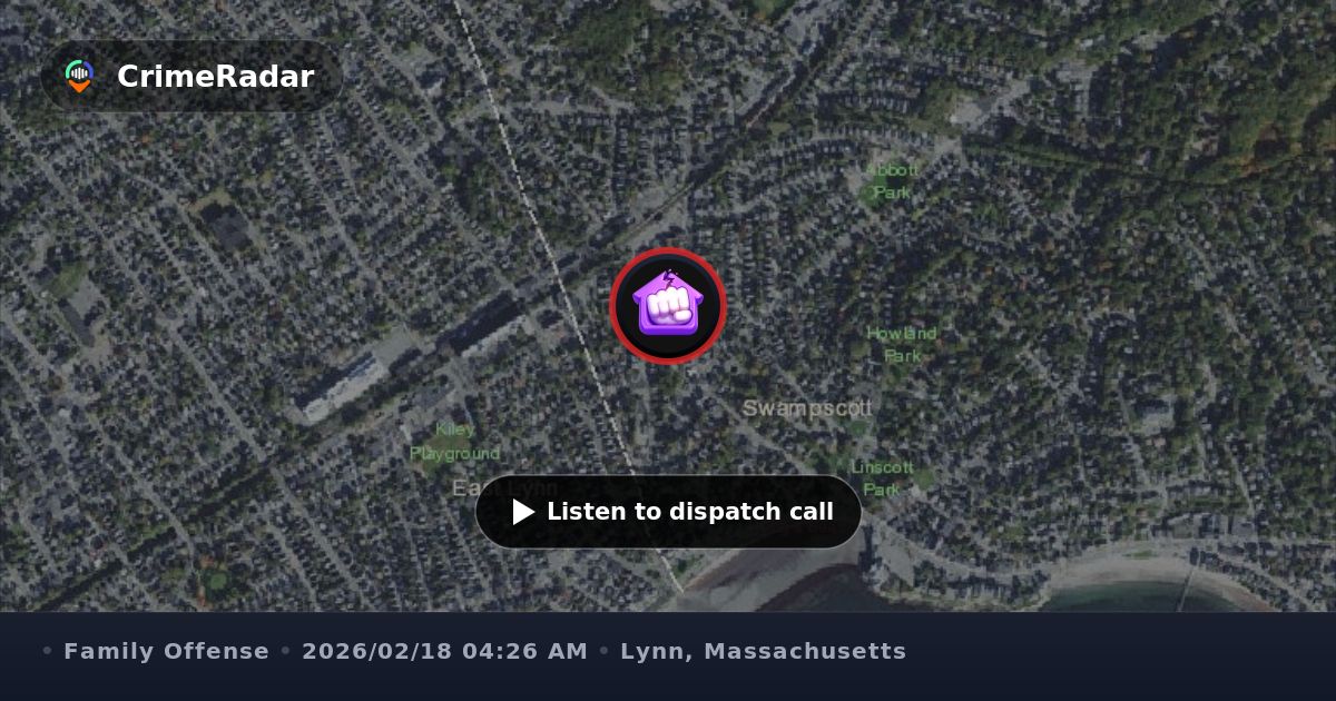 Caller reports abuse at Seymour Avenue residence, Lynn MA | CrimeRadar