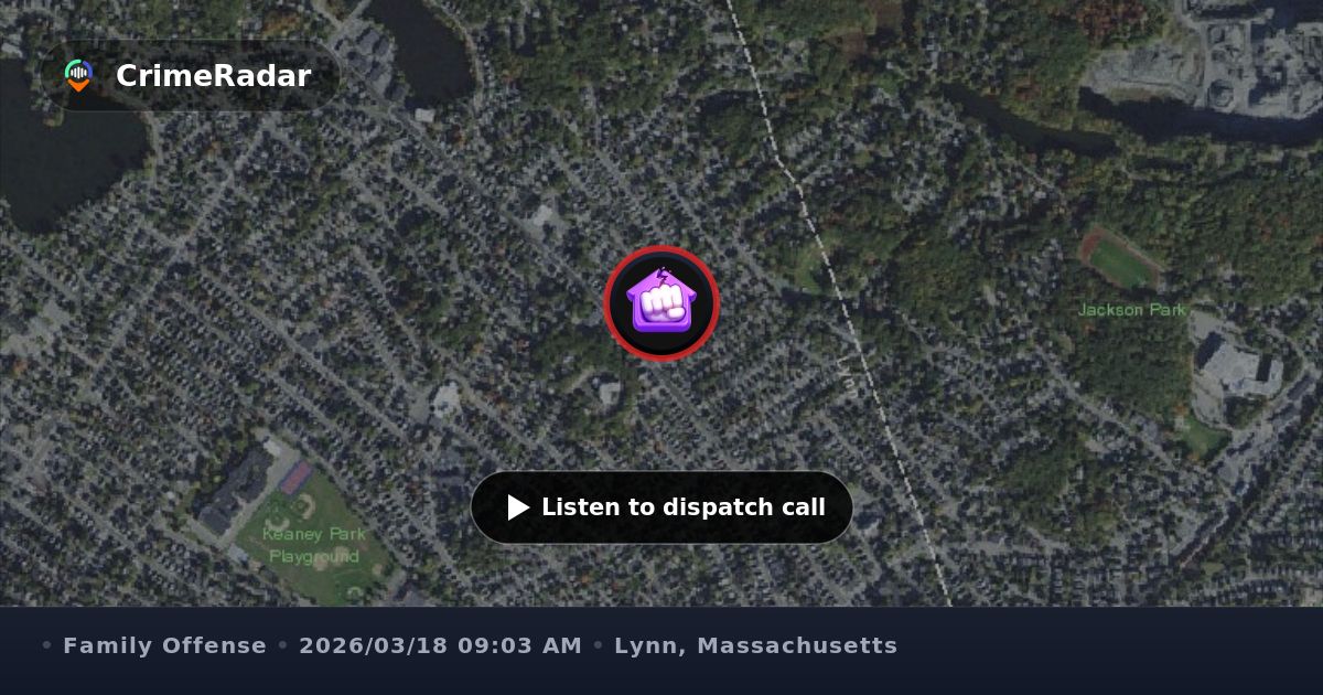 Domestic dispute reported at Birch Street residence, Lynn MA | CrimeRadar