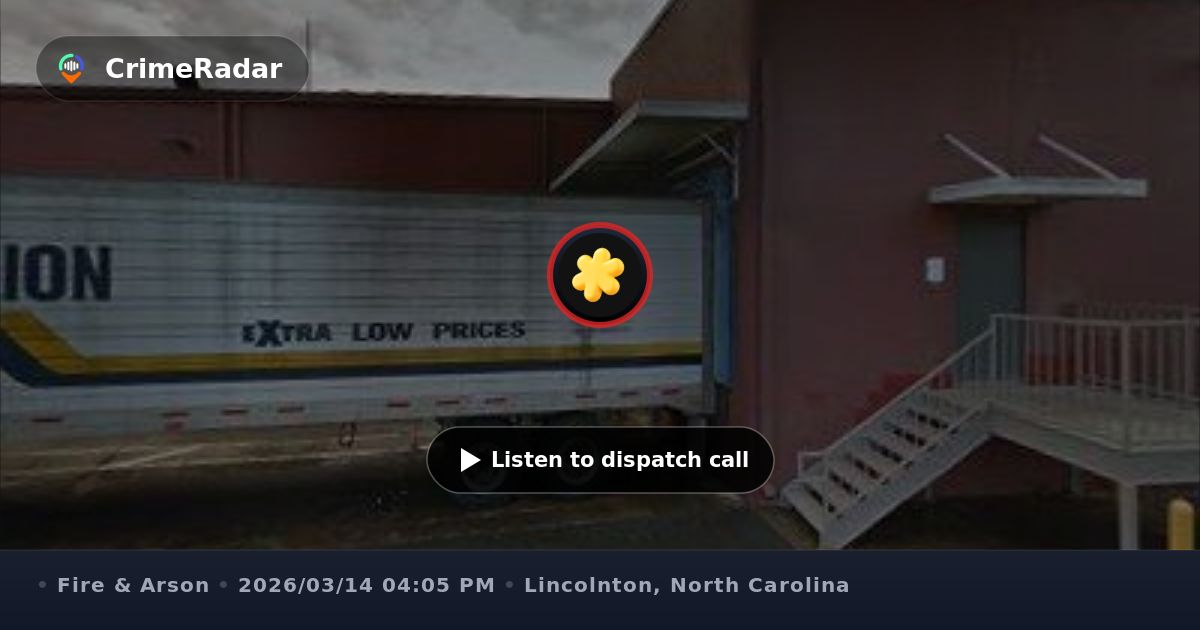 Gas leak and store evacuation at Food Lion, Lincolnton NC | CrimeRadar