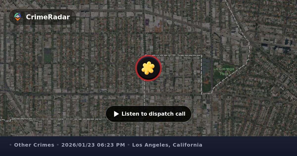 Suspect detained after incident near Pico and Sherbourne, Los Angeles ...