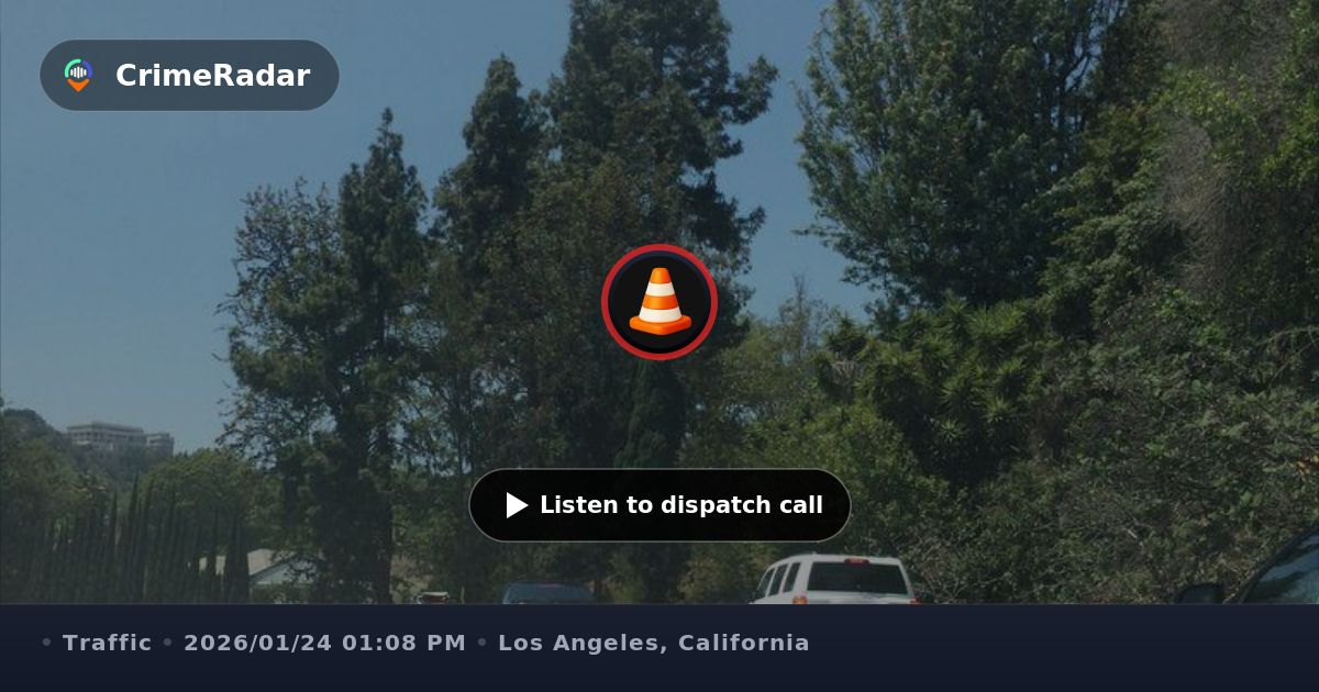 Emergency crews respond to crash at Sunset and Thurston, Los Angeles CA ...