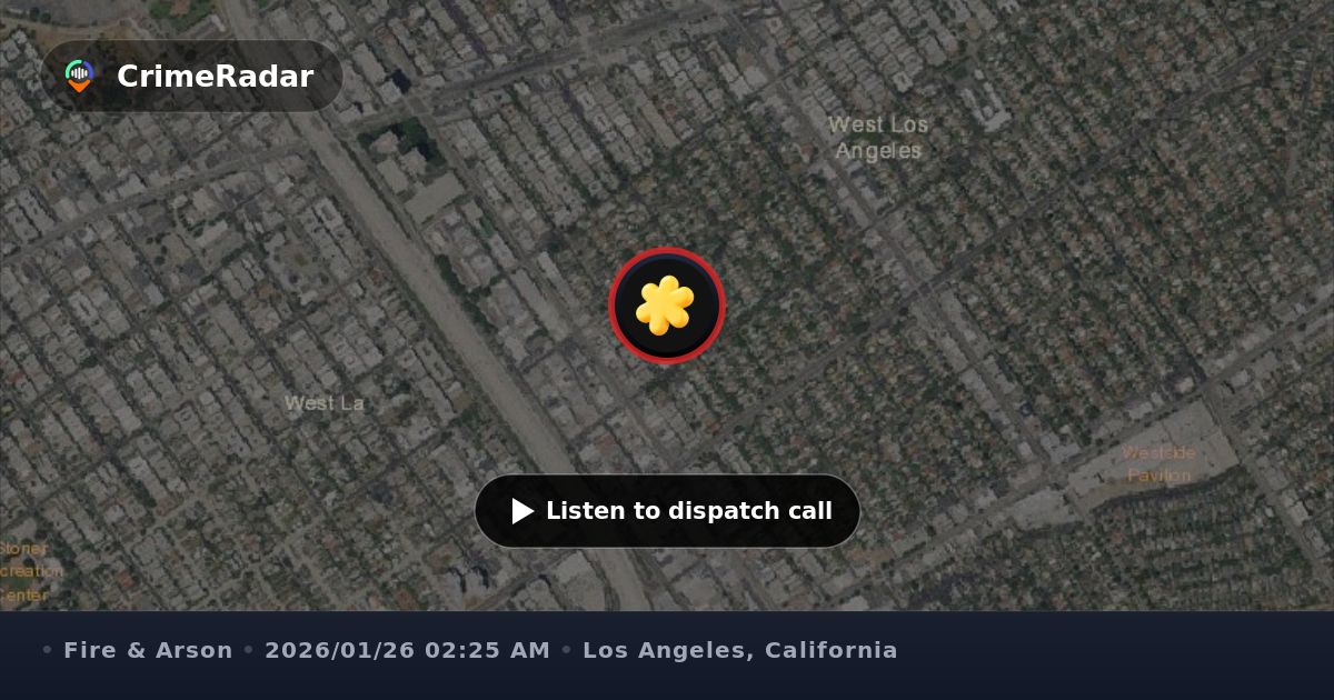 False alarm at electronics store on Pico Blvd, Los Angeles CA | CrimeRadar