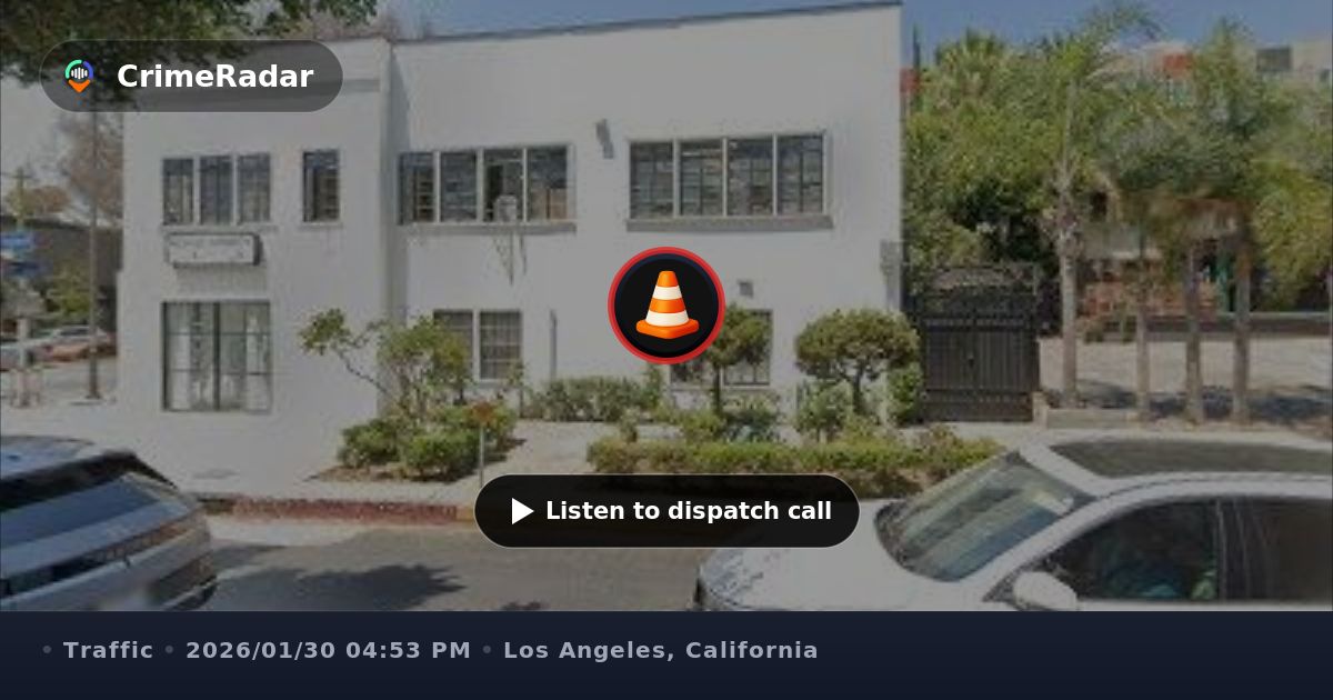 Code 3 ambulance response near W 8th St; Olympic unit requested, Los ...