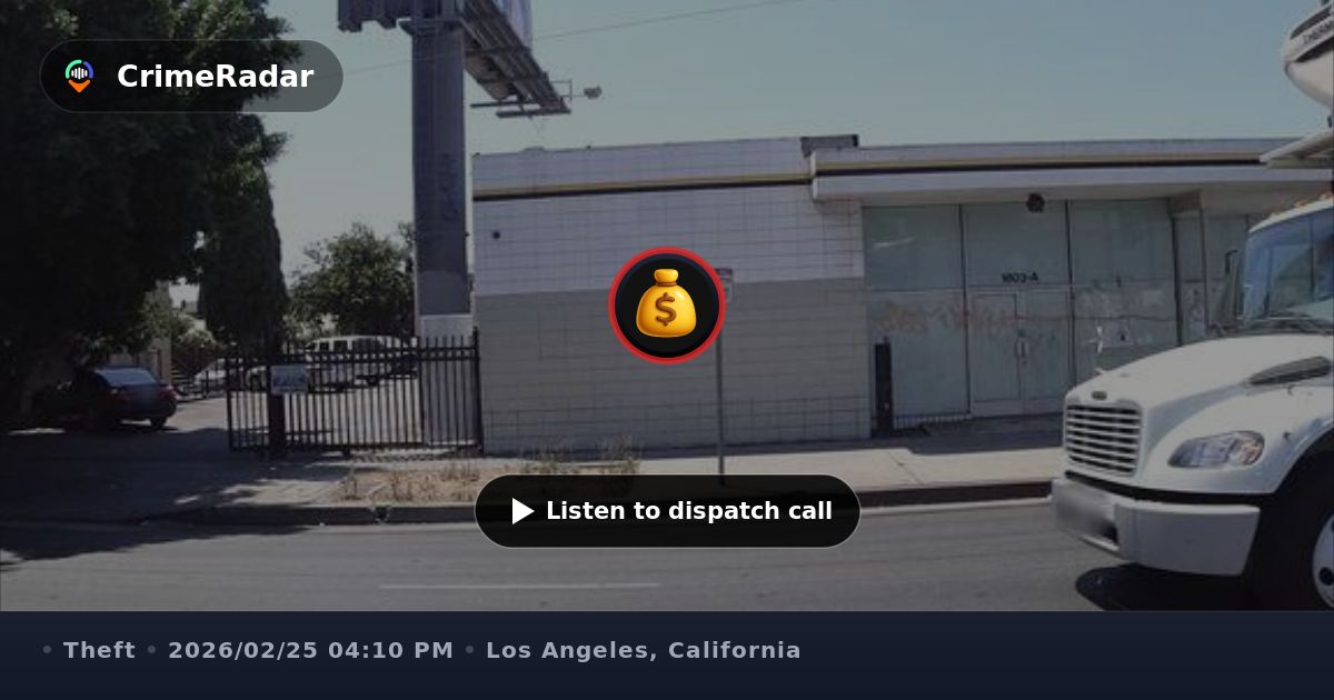 Security detains suspect in store theft attempt, Los Angeles CA ...