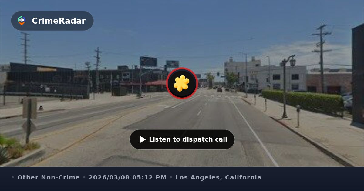 Street services requested for fallen freeway sign, Los Angeles CA ...