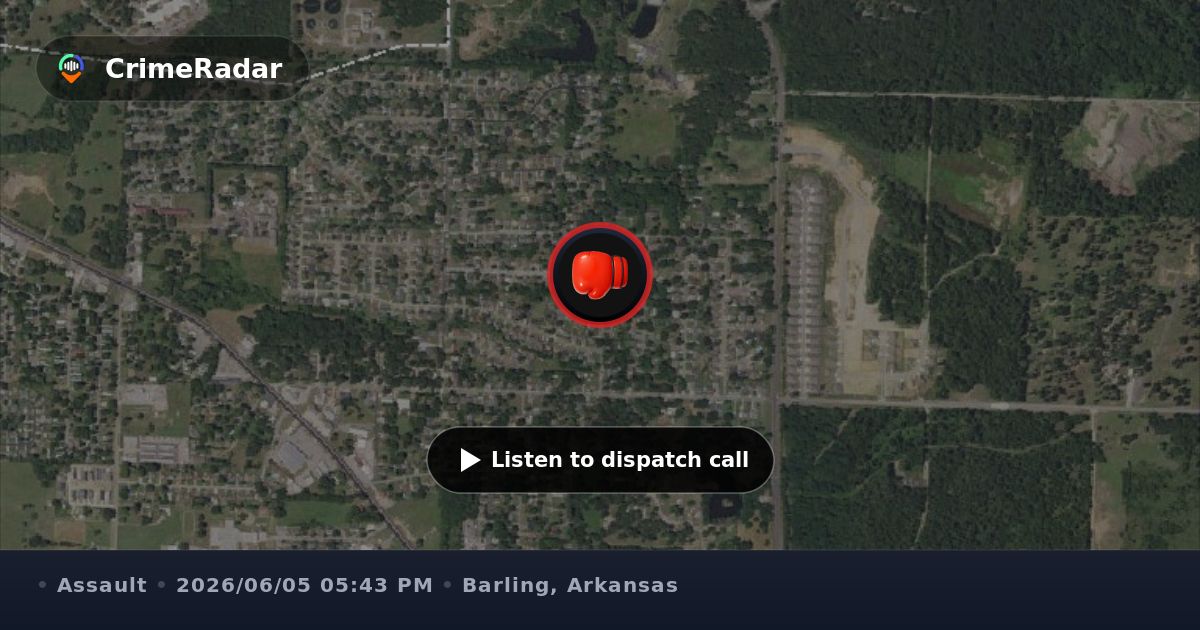 Neighbor reported hitting dog with broom, Barling AR | CrimeRadar