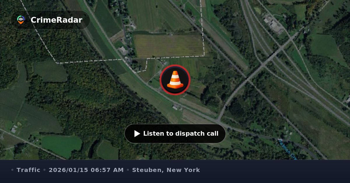 Vehicle off road near Route 415 in Avoca, Steuben County NY | CrimeRadar