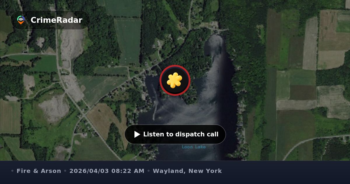 Cottage reported flooded on Davis Row in Wayland, Wayland NY | CrimeRadar