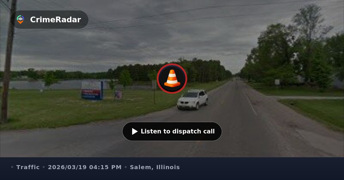 Two-car crash with head injury on Spillway Road, Salem IL | CrimeRadar
