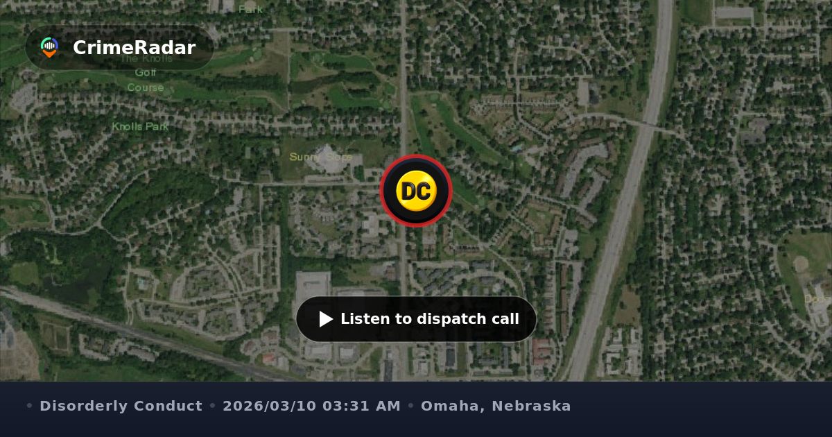 Intoxicated man arguing and punching doors, Omaha NE | CrimeRadar
