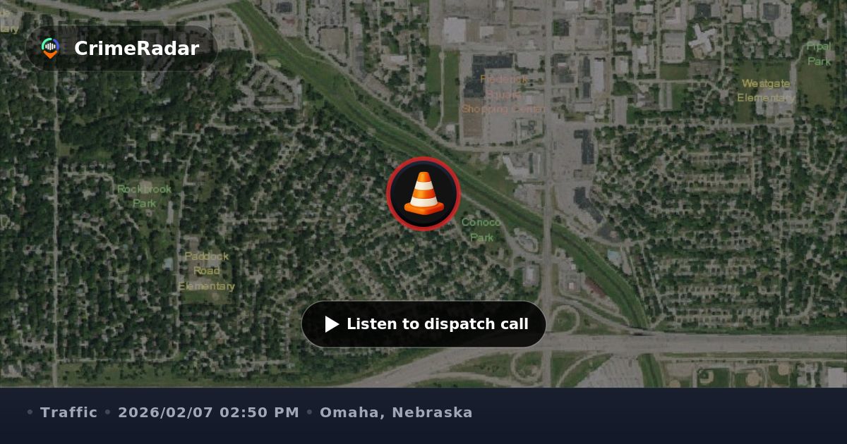 Injury crash reported near South 84th Street, Omaha NE | CrimeRadar