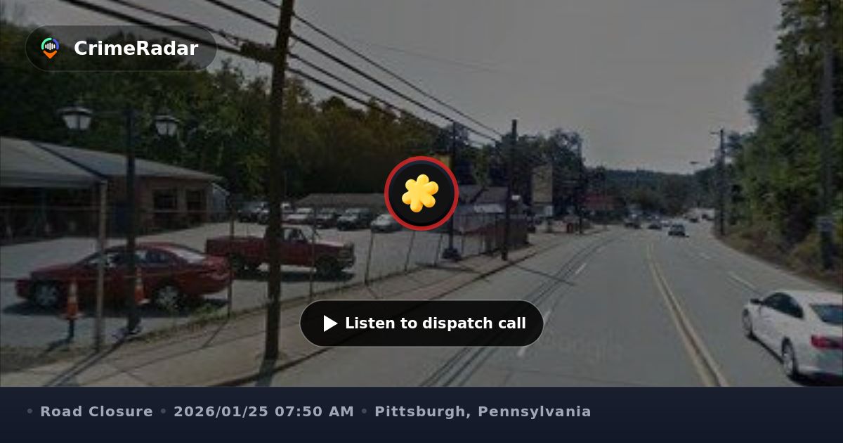 Flooding from water main break on Frankstown Rd, Pittsburgh PA | CrimeRadar