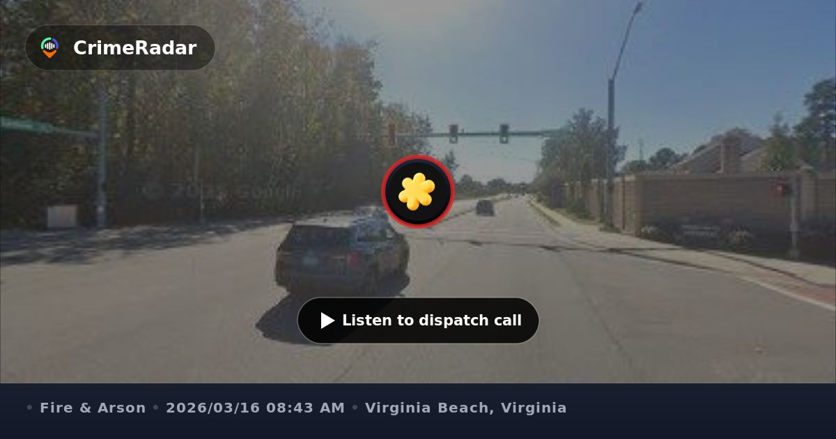 Possible house fire near Lynnhaven Parkway, Virginia Beach VA | CrimeRadar