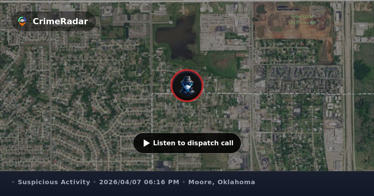 Girl on bike followed by boy near Larkspur Road, Moore OK | CrimeRadar
