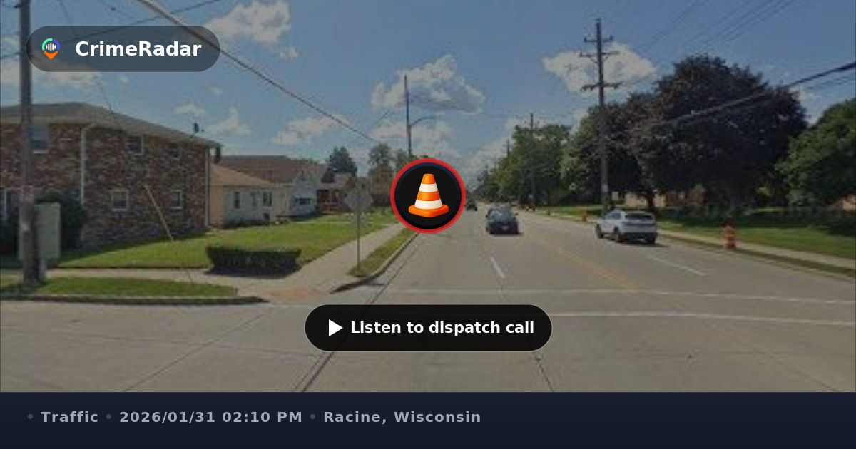 Head-on crash reported on Douglas Avenue, Racine WI | CrimeRadar